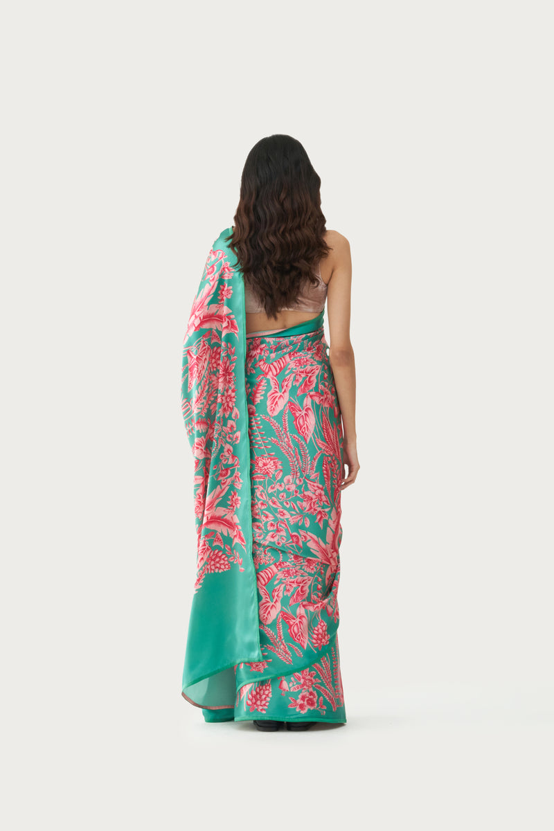 SOCOTRA JADE SAREE – JALORI DESIGN STUDIO PVT LTD